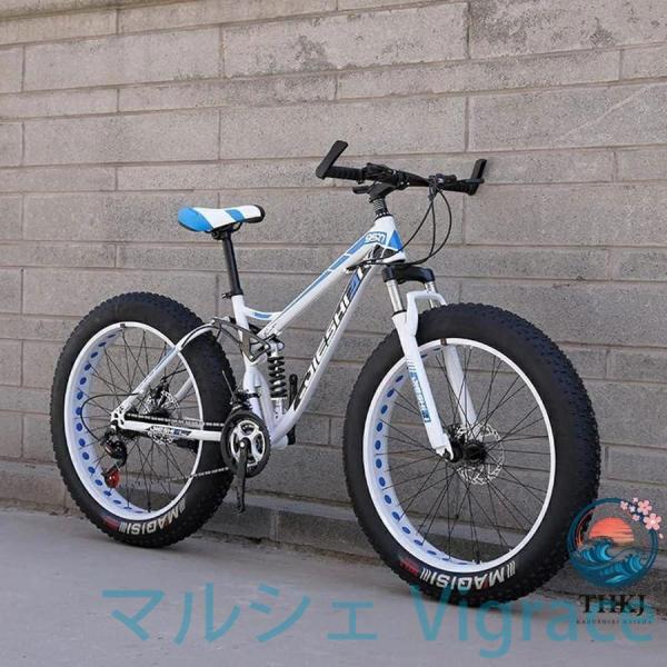 商品描述   仕様サスペンション：前面ホイールサイズ：26インチ速度数：27フレーム：高炭素鋼フロントフォーク：ダウンヒルフロントフォークブレーキシステム：前後のメカニカルディスクブレーキ適切な高さ：5.5~6.5フィート最大重量容量：44...