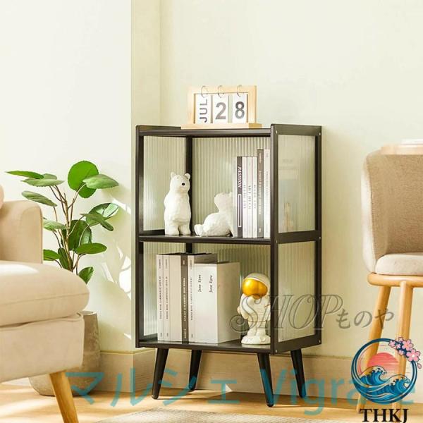 美しい暮らし | 木に息づく、暮らしの美学 | 間を活かす、心の佇まい大容量の多層収納：隙間収納キャビネットの多層設計により、十分な収納スペースが確保され、各層の高さは適度で、さまざまな種類やサイズのワインボトル、ワイングラス、その他のワイ...