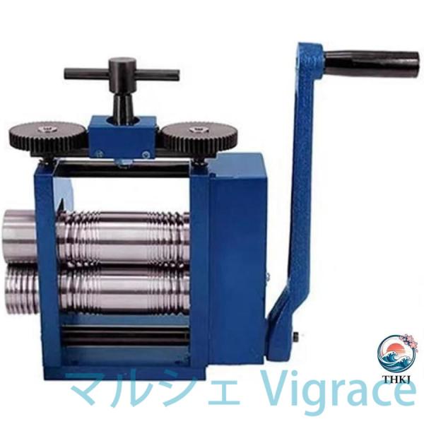 商品の説明                                                製品説明ジュエリータブレットプレスこの手動圧延機は、冷間引き抜き金属を延伸するために特別に設計されています。 ローラーは高品質の鉄素材...