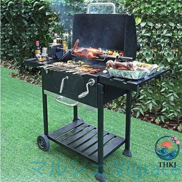 ストーブカバー温度計：蒸し煮の温度をリアルタイムで制御し、焼き菓子をより柔らかくジューシーにします（エアドアは、炭の燃焼度と炉内の温度を調整して、さまざまな成分に簡単に反応し、焦げ付きを防ぐように設計されています）バーベキューグリル-特徴：...