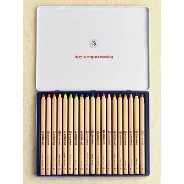 蜜ろうクレヨン・蜜ろう粘土・透明水彩絵の具などシュタイナ教育教材を取り扱うシュトックマー社から、色鉛筆が新発売されました。シュトックマー社の色鉛筆の特徴・発色が良く、やわらかく、力強い25種類の特別に輝く色 .ゲーテのカラーサークルをベース...