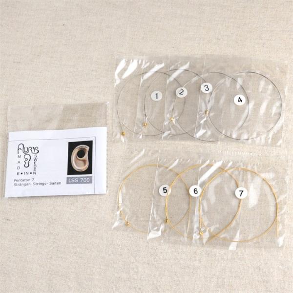 マイリトルライヤー用の補充弦セットです。・各種ライアー弦の注文について当店で取り扱うライアーすべての補充弦をお取り寄せ致します。ライアー補充弦セット以外で、各補充弦1本から注文頂けます。その際は、ライアーの種類・弦の音階（高い方から何番目の...