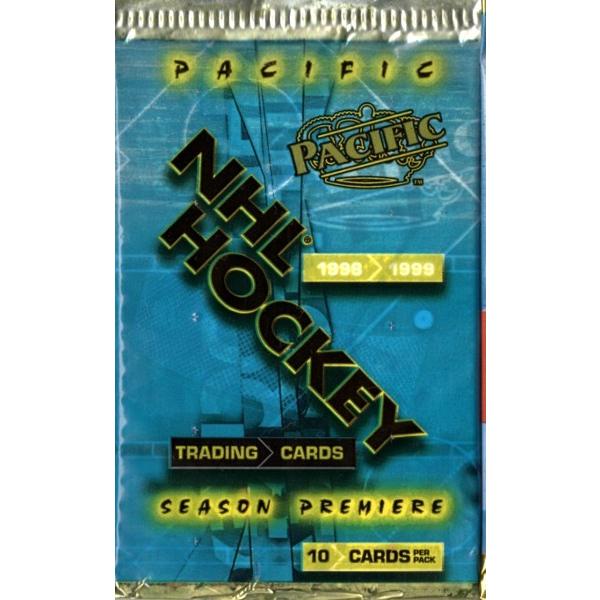Pacific (1998-1999) Season Premire NHL Hockey Trading Cards ホッケー トレーディングカード パックです。１パック10枚入りです。