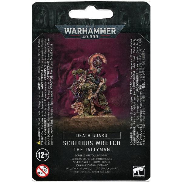 【新品未開封のメーカー正規品です】このマルチパーツプラスチックキットには、デスガード：タリーマン 『スクリバス・レッチ』の組み立てに必要なパーツが含まれています。彼は左腕にクリップボードに載せた大量の紙を持ち、右腕に骨のスタイラスを持ち、集...