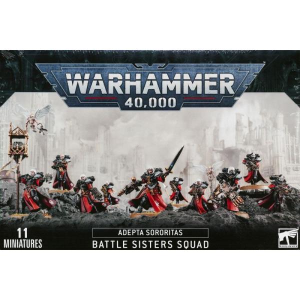 【新品未開封のメーカー正規品です】アデプタ・ソロリタスの中核となる部隊を編成します。お好みの武器や装具で装備してください。10人のバトルシスターからなる1つの部隊、または5人のセレスティアと5人のドミニオンからなる1つの部隊を編成します。※...
