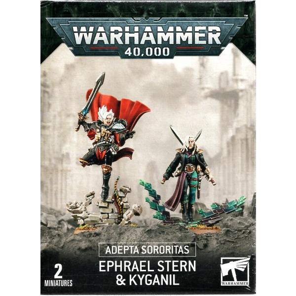 【新品未開封のメーカー正規品です】ケブ・ウォーカーの小説『デーモンフォージ』から、主人公のエフラエル・スターンと元ハーレクイン、キガニルを再現したモデルです。セット内容は以下の通りです：- 1x エフラエル・スターン(シタデル32mmラウン...