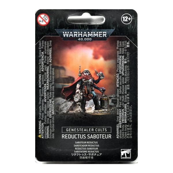【新品未開封のメーカー正規品です】リダクトゥス・サボターは、影を潜り抜け、戦場にブービートラップを仕掛け、敵の装甲を短時間で破壊する強力な爆発物を配備する。戦車を多用する敵に対してジェネスティーラー・カルトを優位に立たせたい場合、あるいは単...