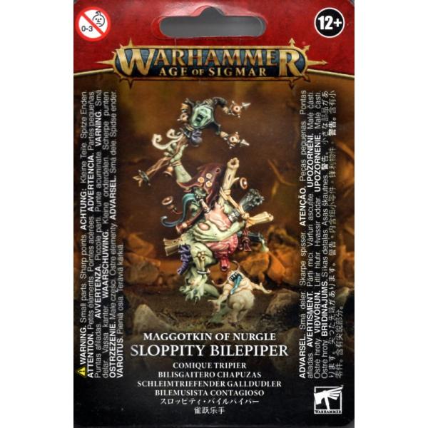 【新品未開封のメーカー正規品です】スロッピティ・バイルパイパーの組み立てに必要なパーツが入ったマルチパーツ・プラスチック・キットです。マロッターを構え、ガットパイプを腕に抱えた姿は、意外にも軽快で陽気な印象を与えます。マロッターは奇妙な武器...
