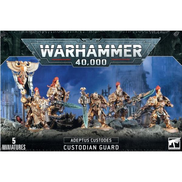 【新品未開封のメーカー正規品です】輝く黄金の輝きを放つアデプトゥス・カストーデスは、その堂々たる体格からくる自信を胸に、戦場へと闊歩する。彼らの黄金の胸当てはすべての弾丸や破片を跳ね返す。この戦士たちは、皇帝の祝福を受けた最高級の武具で武装...