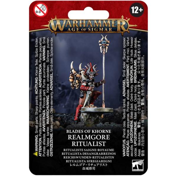 【新品未開封のメーカー正規品です】ゲーム「ウォーハンマー：エイジ・オヴ・シグマー」ブレイド・オヴ・コーンの勢力に加わるマルチパーツプラスチック製シタデルミニチュア1体。味方をサポートし敵を呪うアビリティを持つ、ヒーロー／プリースト／リーダー...