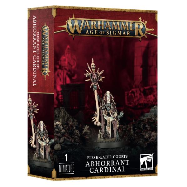 【新品未開封のメーカー正規品です】ゲーム「ウォーハンマー:エイジ・オヴ・シグマー」フレッシュイーター・コートアーミーのヒーロー／リーダーユニットとなるマルチパーツプラスチック製新シタデルミニチュア1体。ルールは同時発売の『バトルトーム：フレ...