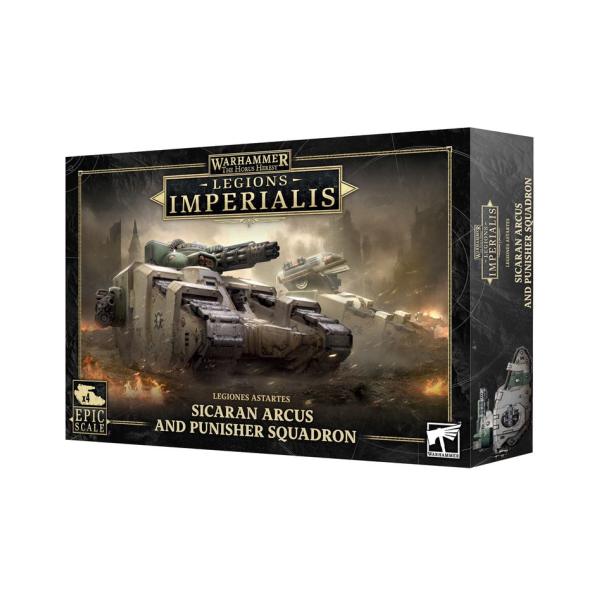 【新品未開封のメーカー正規品です】ゲーム「Warhammer: The Horus Heresy: Legions Imperialis」レギオネス・アスタルテス、ソーラー・アウクシリアの勢力に加わるエピックスケールなシタデルミニチュア4体...