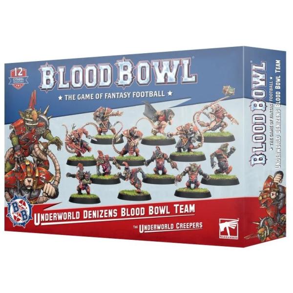 【新品未開封のメーカー正規品です】【この商品は英語版です】【商品説明】ゲーム「ブラッドボウル」のアンダーワールド・デニズンズ・チームが揃ったマルチパーツプラスチック製シタデルミニチュア12体セット。アンダーワールド・ゴブリン・ラインマン6体...