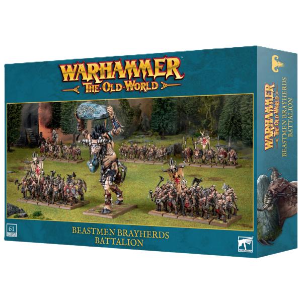 【新品未開封のメーカー正規品です】ゲーム「Warhammer: The OldWorld」ビーストマン・ビュレイハードのコレクションを始めたりアーミーを拡充するのにぴったりなシタデルミニチュア61体セット。本セットを使ったゲームプレイには発...