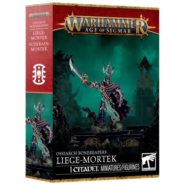 【新品未開封のメーカー正規品です】リージュ＝モーテクは、オシアーク・ボーンリーパーアーミーにおける歩兵の前線指揮官である。モーテク兵とともに前線で戦い、その卓越した効率性と結束力をさらに高める。ひとたび号令を下せば、壊滅的な突撃を解き放ち、...