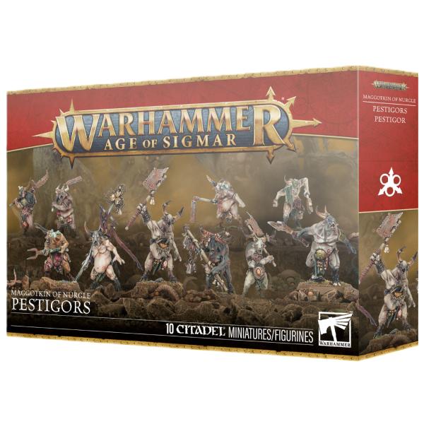 【新品未開封のメーカー正規品です】ビーストマンとは、文明を引き裂き、破壊し尽くすことを宿命とする変異の獣人である。モータル・レルム創世のごく初期、彼らはナーグルが交信した最初期の存在のひとつであり、その中でも病へと深く身を沈めた者たちが、ペ...