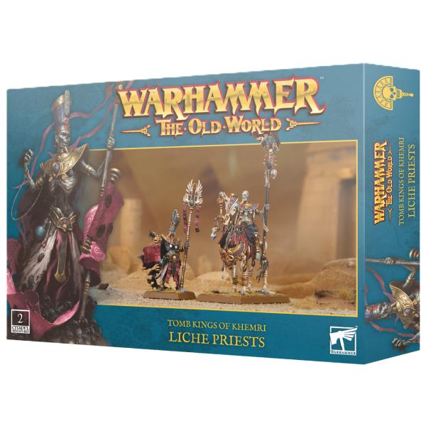 【新品未開封のメーカー正規品です】不死の秘奥を司る『リッチ・プリースト』こそ、トゥームキングの力の根源なり。彼らは霊魂の領界より精魂を呼び戻す強大な儀式を執り行い、古のネヘカラの秘儀を振るって戦場の敵を撃ち砕く。この新たなる箱には、二体のプ...