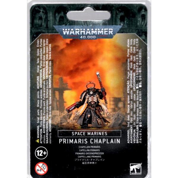 【新品未開封のメーカー正規品です】プライマリス・チャプレインの組み立てに必要なパーツがセットされたマルチパーツ・キット。漆黒のMkXパワーアーマーを身にまとい、アブソーバーボルトピストルとクロジウスアルカナムを使用した激しい戦闘が展開される...