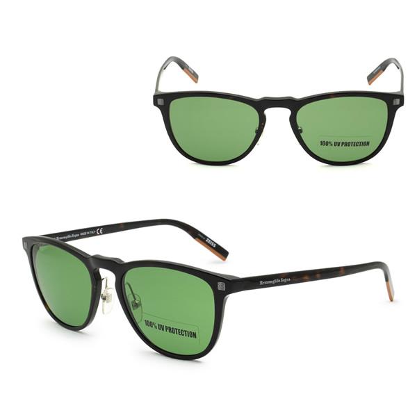 ＜カラー＞　フレーム：ダークハバナ　レンズ：グリーン■モデル：EZ0182/S 52N 54■サイズ：レンズ：約5.4×4.2cm、ブリッジ：約20mm、テンプル：約14.5cm、横幅：約14.1cm■素　材：フレーム：プラスチック、レンズ...