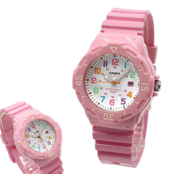 ＜カラー＞　ホワイト(文字盤)　ピンク(ベルト)■モデル：LRW-200H-4B2VDF■サイズ：ケース直径：約(H×W)38.9×34.2mm、ケース厚さ：約11.5mm、ラグ幅：約14mm、腕周り：約12.5-18.5cm、重量：約25...