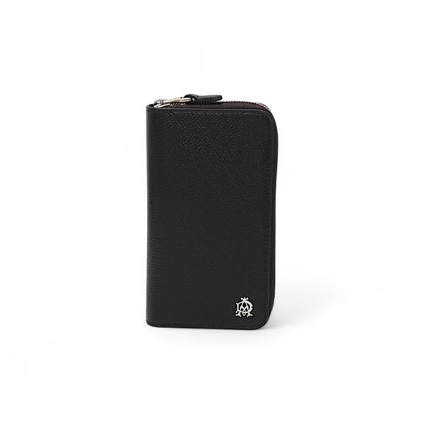 ＜カラー＞　ブラック■サイズ：約H8cm×W14cm×D2.5cm■仕　様：開閉：ファスナー、内側：キーフック×6、オープンポケット×1■素　材：レザー■付属品：ブランド純正BOX