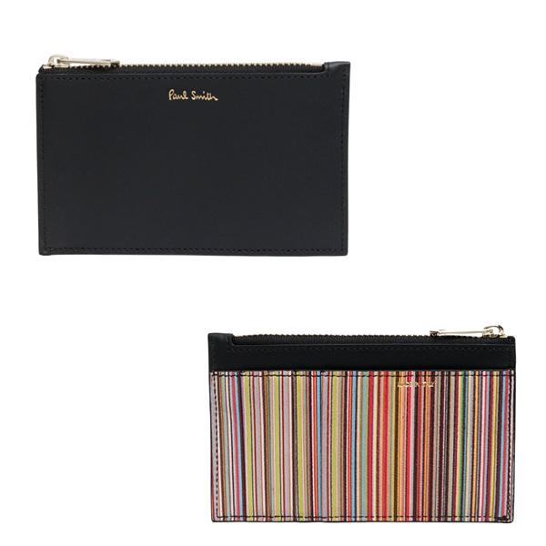 ＜カラー＞　79/BLACK(ブラック×マルチカラー)■サイズ：(約)H8cm×W13cm×D1cm■仕　様：ファスナー開閉、外側：小銭入れ×1、内側：カードポケット×4、オープンポケット×1■素　材：レザー■付属品：純正BOX