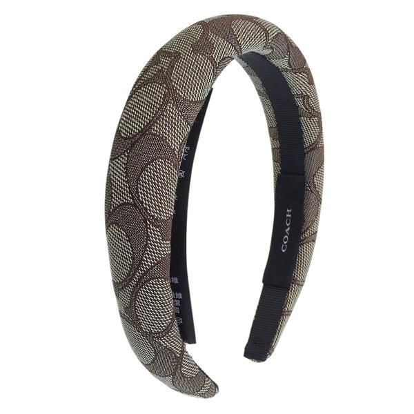 ＜カラー＞　オーク■サイズ：幅最大約3cm 内周約35.5cm■素　材：コットン54% ポリエステ46%■付属品：箱 (シール跡、キズ、潰れ、汚れ等あり)