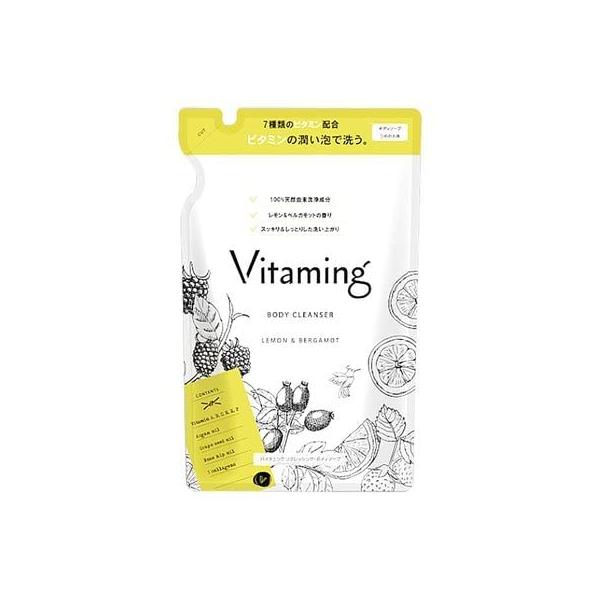 カラー：茶色サイズ：400ミリリットル (x 1)スタイル：単品【女性のためのボディソープ】バイタミングは、日々の生活の中で大切な栄養素である『ビタミン』を『手軽に』美容に活かすために作られた美にこだわる女性のためのビタミンボディソープです...