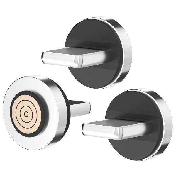 カラー：Ligtning-3個スタイル：For i-phone x3?【【ご注意：パッケージ内容】HYDOOD 7ピン マグネット 充電ケーブル専用のLTNING端子。7ピン LTNING端子x3個セット、ケーブルが含みません。リンゴ社Ph...