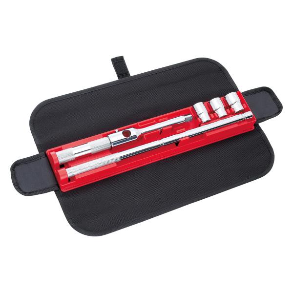 カラー：シルバー用途:六角ボルト、ナットの締付け、緩め作業パワーレンチとしての使用(力強い作業):ハンドルバーを一方に寄せると大きな力を掛けやすく、固く締まったホイールナットを楽に外せるスピードレンチとしての使用(早回し作業):ハンドルバー...