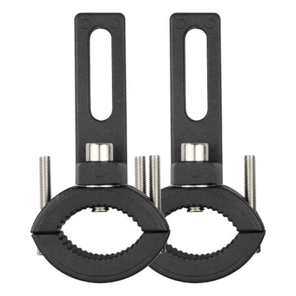 カラー：1サイズ：約22mm〜38mmに適用 2個セット【製品仕様】：サイズ：Φ約22mm〜38mmに適用。材質：本体：CNCアルミニウム合金、ネジ：304ステンレス製。セット内容：フォグランプステーｘ2個セット。【頑丈な材質】アルミ合金。...