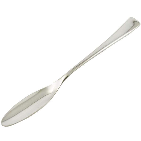 カラー：シルバースタイル：洋食器サイズ:1.8×17.4×1.3cm本体重量:28g18-8ステンレススチール生産国:日本