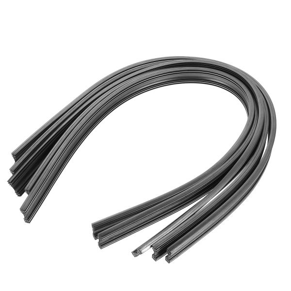 カラー：ブラックサイズ：64.00X1.00X0.50CM【天然ゴム素材で】これらのブレードストリップは柔らかい天然ゴム素材でできており、悪天候でもフロントガラスによくフィットします。【視界を守り】ワイパーは自動車のフロントガラスやリヤガラ...
