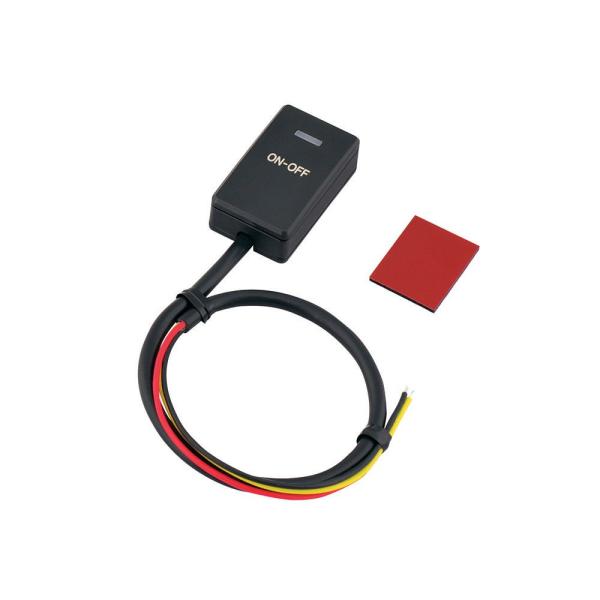 カラー：ブルーサイズ：ON-OFF(照光タイプ)/12V・1Aスタイル：12V・1A/ブルー【仕様】スイッチタイプ:ON-OFF使用可能電流:DC12V車専用・1A以下コードサイズ:0.2sq相当-約30cm両面テープ付属LED発光色:ブルー