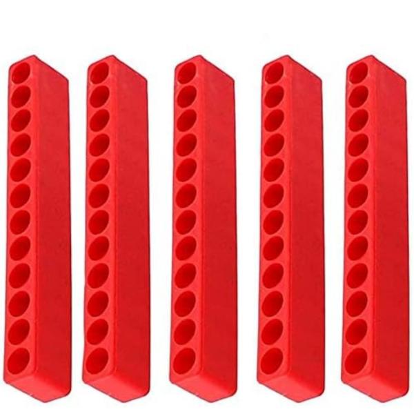 1.商品の詳細：セット内容：5個入り、サイズ：長さ93mm、高さ15mm、穴径6.35mm。2.上質な素材：これらはより弾性の強いゴム状可撓性プラスチック製で、ドリルを強固に固定することができるが、ドリルの挿入や取り出しは困難ではない。3....