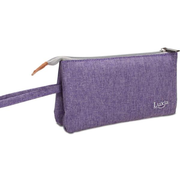 カラー：紫サイズ：9本用ケースのみの販売です。アロマテラピーに必要なエッセンシャルオイル、スポイトや、かくはん棒などが収納できるエッセンシャルオイルポーチです。９つの穴にはエッセンシャルオイル5ml - 15mlのボトルを合計9本を収納する...