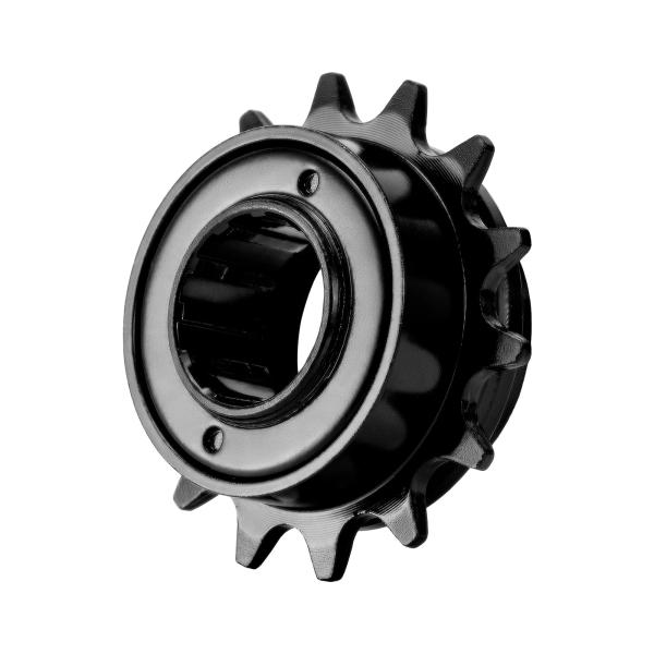 カラー：ブラックサイズ：14T歯数：14T。重量：167g（5.89oz）。チェーン互換性：1/2" x 1/8"。内ネジ直径：34mm（±0.05mm）、標準BSAネジピッチ：1.375インチ。内径：23mm。外径：62mm。厚さ：28....