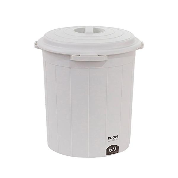 カラー：グレーサイズ（約）:幅23.9×奥行23.9×高さ27.5cm材質:ポリプロピレン品番:F2050製造国:日本