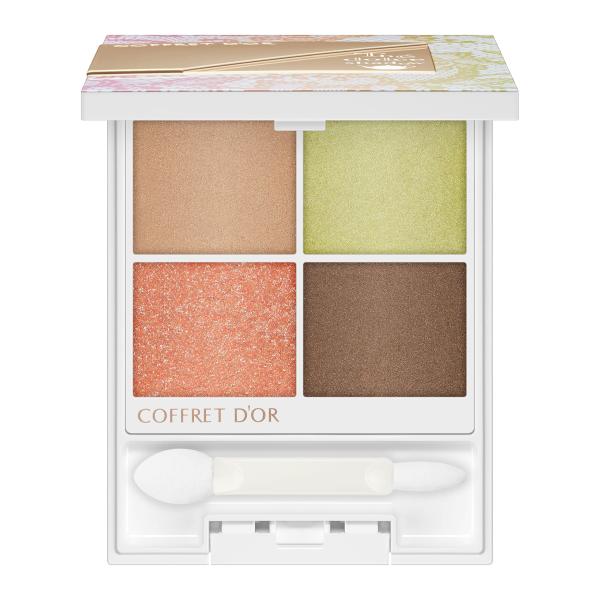 カラー：EX02メロンアラモードサイズ：5グラム (x 1)ジューシーな果実のような色ときらめきのドルチェアソートカラーアイシャドウＥＸ０２メロンアラモード　すっきり×フレッシュ　爽やかな印象の目元へ