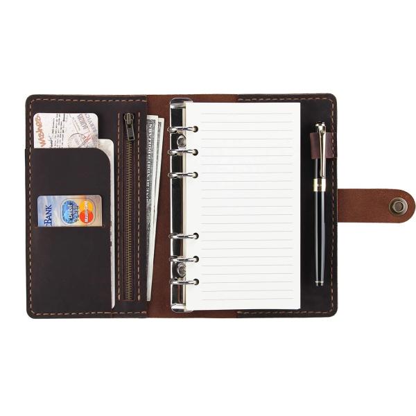 カラー：ダークブラウンサイズ：YLLシンプルな見た目：ずっと使っていただけるよう、シンプルながらも上品さがあり、飽きのこないシンプルなデザインを目指しました。手縫い：結構時間がかかりますが、革製品の縫製方法について最善の方法は手縫いだと思い...