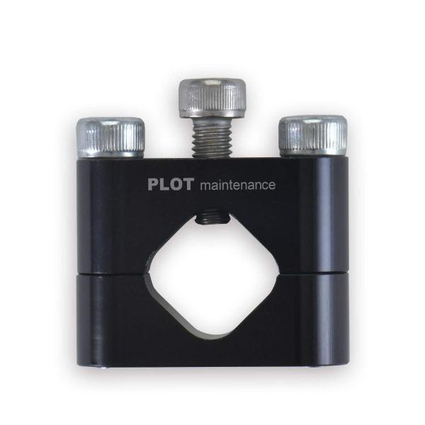 スタイル：2)ハンドル穴あけガイドカラー・材質：ブラック内容・入り数：1セット