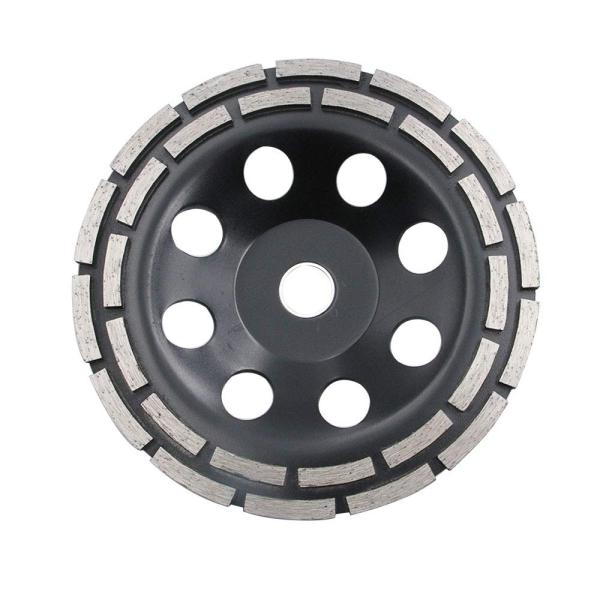 NUZAMASダイヤモンドグリットは、コンクリート/花崗岩の大理石/レンガなどを粉砕するために設計されています。2列は積極的かつ迅速な材料除去のために設計されています。丈夫なスチールボディが安定した切断性能と優れた仕上がりを提供します。乾式...