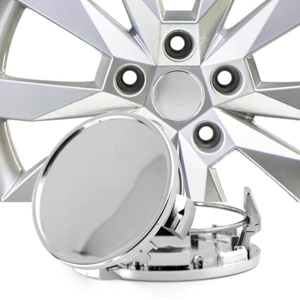 カラー：シルバーサイズ：高さ24mm外径 62mm・【材質】頑丈な材質ABSを採用し、高温および低温耐性があります。・【サイズ】センターキャップ外径 62mm、 センターボア径 55.5mm、高さ24mm、ツメの長さ20mm、ツメの数は4個...