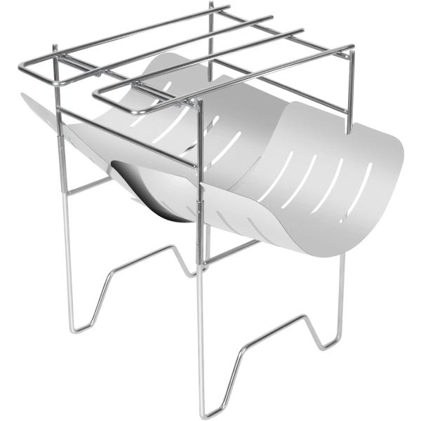 サイズ：1人用【 商品詳細 】 (付属品)・本体、ケース (サイズ・重量・素材)・収納サイズ)/ 約33.5*23.5cm)・組立時サイズ / 約39*22*25(cm)・重量 / 約735g ・素材 / ステンレス【高い燃焼性能】燃焼効率...