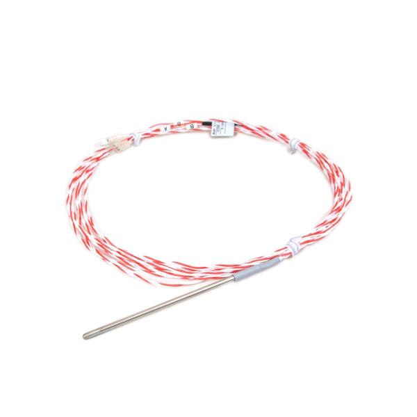 リード線:フッ素樹脂被覆線(PFA)ローコスト白金測温抵抗体端子部の形状:リード線直出し形保護管材質:SUS316測温範囲:0~+250℃