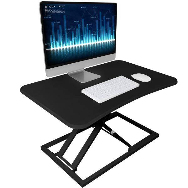 カラー：ブラックサイズ：天板73×47cmスタイル：〓?主?【疲労軽減で効率アップ！】テレワークやデスクワークのため、一日中座りっぱなしで体への負担は大きいでしょう。SHUWEI卓上スタンディングデスクは高さを調整する事で、楽な姿勢や、立っ...