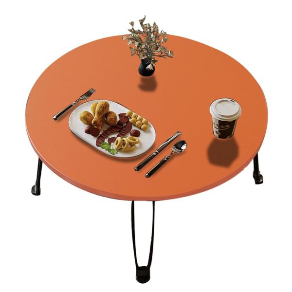 カラー：オレンジサイズ：60*60*30cm【天板サイズ】(長さ60×幅60cm×高さ30cm,長さ60×幅60cm×高さ35cm)　本体重量：(3.5kg)　耐荷重量：約20kg【特殊設計】ローテーブルの脚は、高品質で耐久性の金属フレーム...