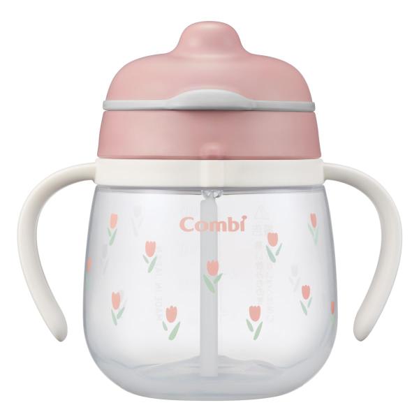 カラー：チューリップサイズ：240mlスタイル：4ヶ月頃から はじめてストロー4か月頃から始められる、日本製マグシリーズくわえるだけで飲み物が出るプッシュストローストロー飲みにチャレンジWラクピタ構造で漏れにくい飲み口とパッキンが一体形状で...