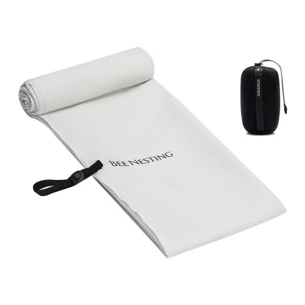 カラー：グレーサイズ：2XLスタイル：クラシック【超軽量＆コンパクト収納】BeeNesting 速乾タオル マイクロファイバー生地で作られており、軽くて柔らかく、快適な肌触りを楽しめます。また、利用しない場合はコンパクトに納められ、ポケット...