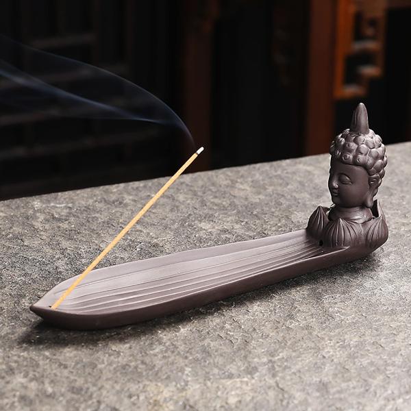 カラー：お香立て D【商品詳細】長さ：21.5cm/幅：5cm/高さ：8.5cm/重さ：190g/生地：陶器/重厚感・高級感があるので、お部屋のインテリアに、またショップのディスプレイにもピッタリです。 ギフトとしてもおすすめです。【便利な...